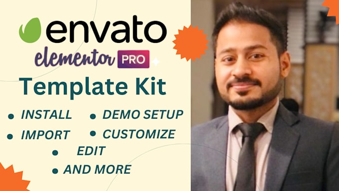 Install, edit envato template kits within 1 hour only by Wordpres ...