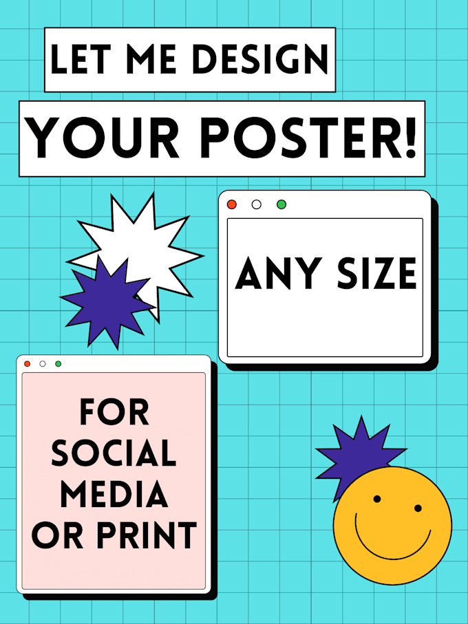 Make your poster for you by Artistsinlove | Fiverr