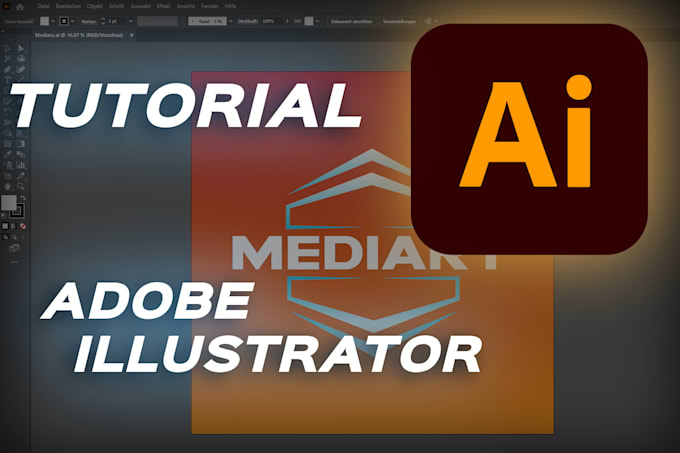 Teach you how to create and edit with adobe illustrator by Txm_design ...