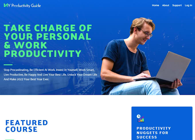 Startup a productivity wordpress lms website business by Biggestdaps | Fiverr