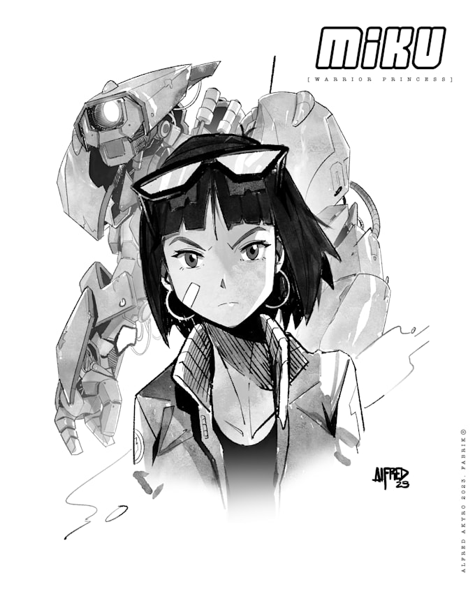 Draw western type manga comics by Adamcabillon | Fiverr