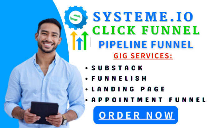 Set up conversion funnel in funnelish systemenio, substack and clickfunnel by Kenderick_smart ...
