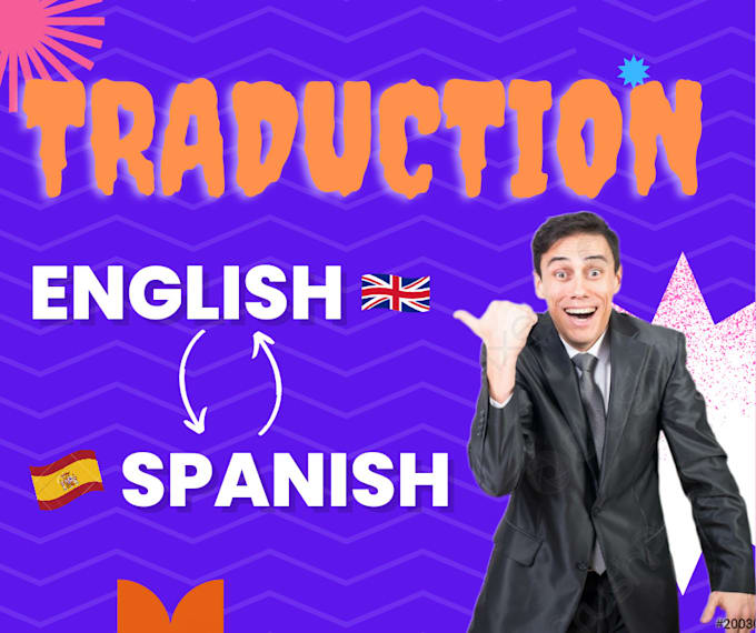 Provide a professional quality english spanish translation traduction ...