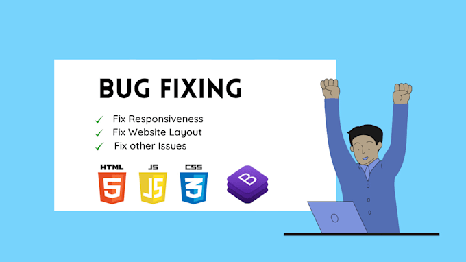 Fix html css and js bugs and develop your website by Usamaramzan978 ...