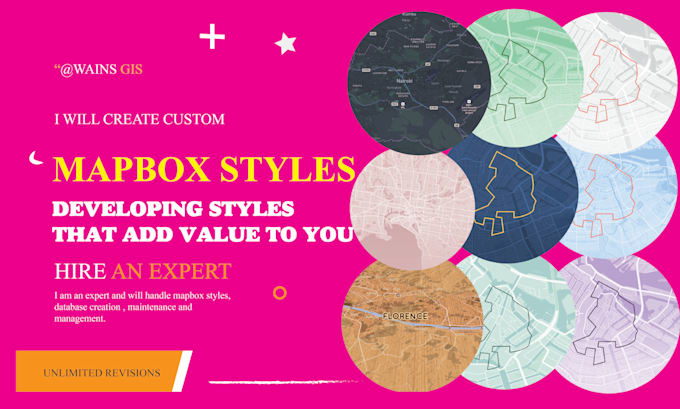 Create unique set mapbox tiles in mapbox studio for you by Wainsmartin | Fiverr