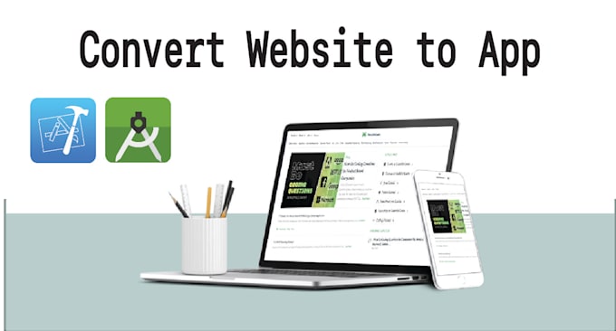 Convert website to ios and android app in 20 minutes by Mdmojnomiya ...