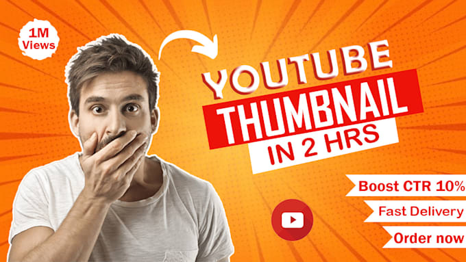 Design attractive view boosting youtube thumbnail in 4 hours by ...