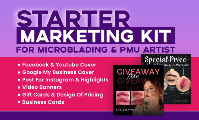 The ultimate starter marketing kit for microblading and pmu artist by ...