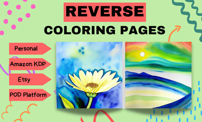 Create reverse coloring book pages by Reversecoloring | Fiverr Create reverse coloring book pages by Reversecoloring | Fiverr