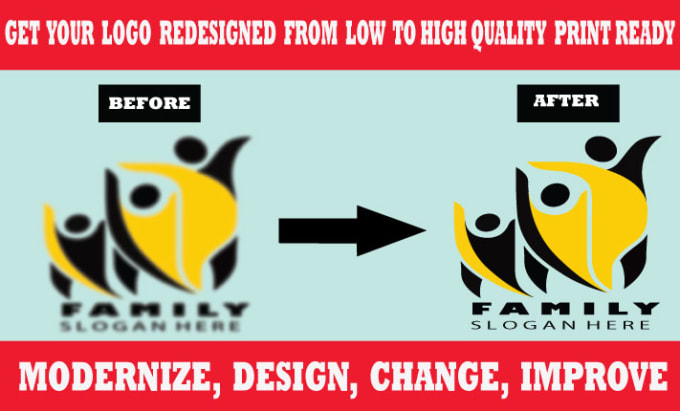 Redesign, recreate, update, refresh, edit, logo fix by Saniasaqib391 ...