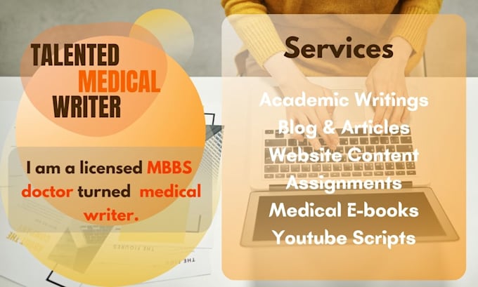 As doctor, write medical and health blogs and medical article by ...