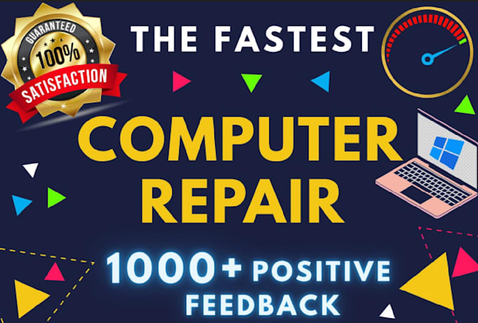Repair, fix, troubleshoot windows, mac laptop, desktop computer ...