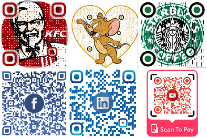 Create a custom qr code design for you by Beshoy_safwat | Fiverr