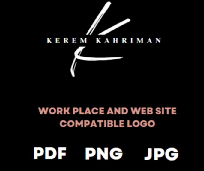 Designing professional logo with high resolution by Keremkahrman | Fiverr