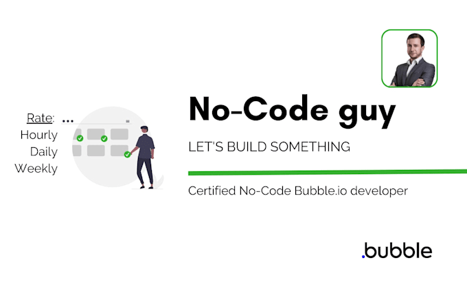 Be your certified bubble no code guy by Francoisltter | Fiverr