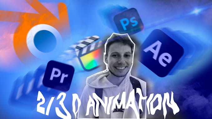 Animated logo, intro, 2d animation, 3d animation by Kravtsovv | Fiverr