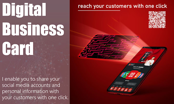 Design digital business cards and physical business cards by ...