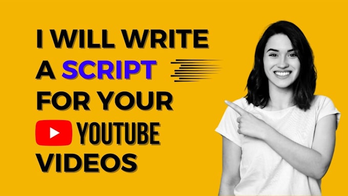 Write youtube script writing or video script writing by Harshil_dev | Fiverr