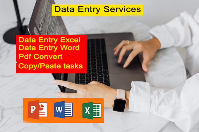 Do data entry excel, word, database editing by Moha252001 | Fiverr