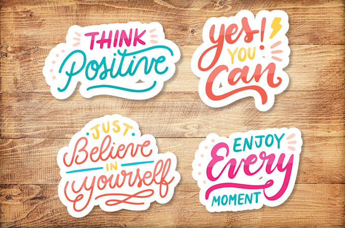 Design trendy high quality stickers for your business by Hmedz2 | Fiverr