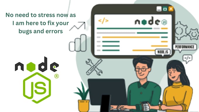 Fix your nodejs error and bugs by Afaqahmad282 | Fiverr
