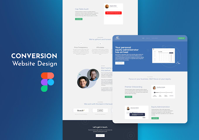 Design your high converting website in figma by Tiagonarciso | Fiverr