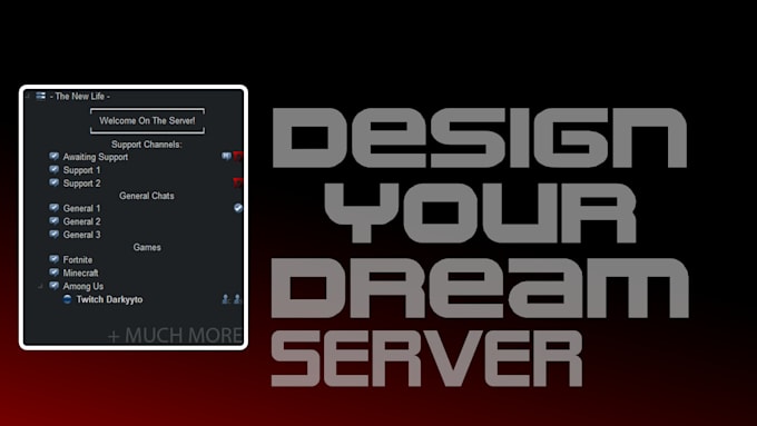 Make you a teamspeak server design by Vincentsdesigns | Fiverr