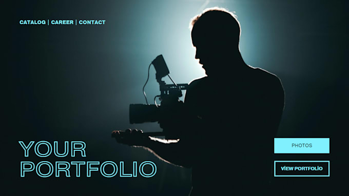 Do portfolio website and logo design by Agartha_design | Fiverr