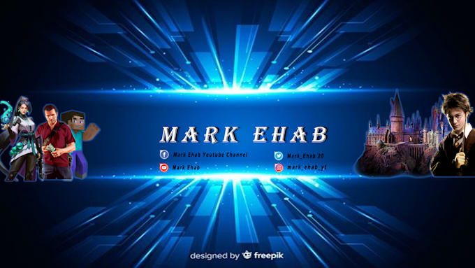 Make a youtube channel templates by Markhoba | Fiverr