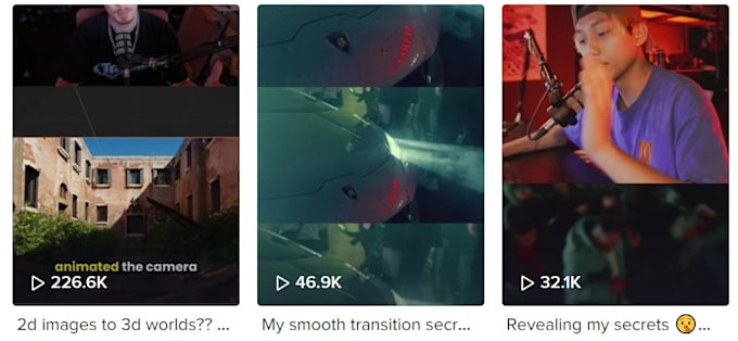 Edit short form video content optimized for tiktok, shorts, and reels ...