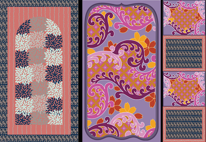 Design a seamless luxury pattern for your brand by Hayfin | Fiverr