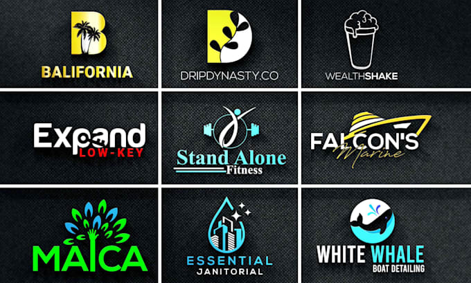 Do unique modern minimalist professional brand logo design by Ansa_forever | Fiverr