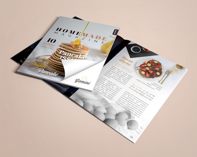 Do any adobe indesign work by Geminidesign19 | Fiverr