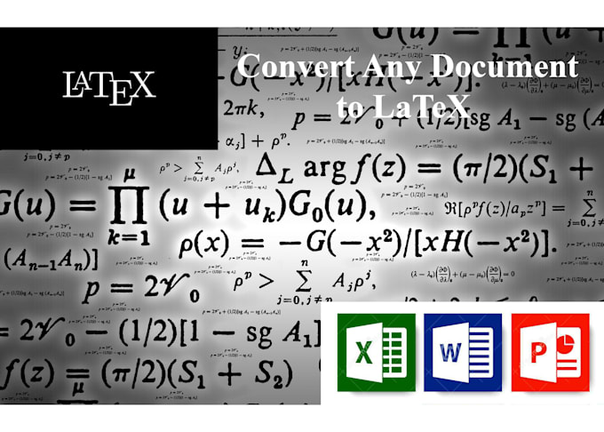 Convert word or pdf files to latex by Rasab_10 | Fiverr