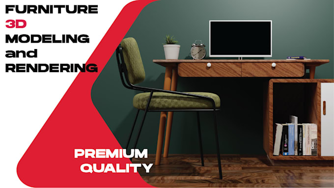 Create photo realistic 3d rendering for your furniture by Vivdsstudio_3d | Fiverr