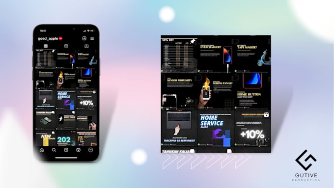 Design impactful and eye catching instagram post by Gutiveprod | Fiverr