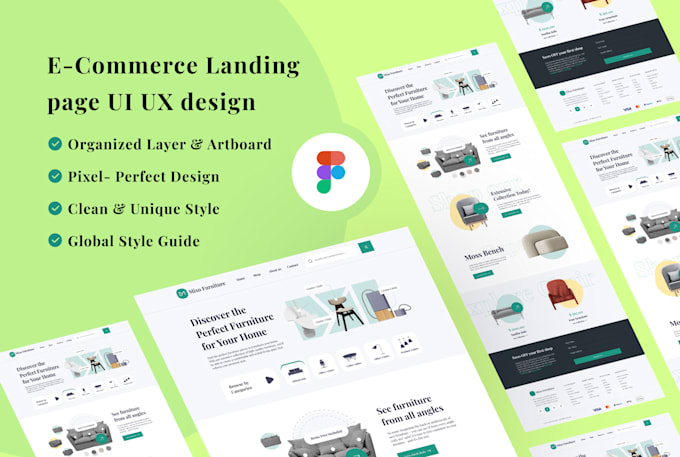 Design ecommerce single product landing page ui ux design by ...