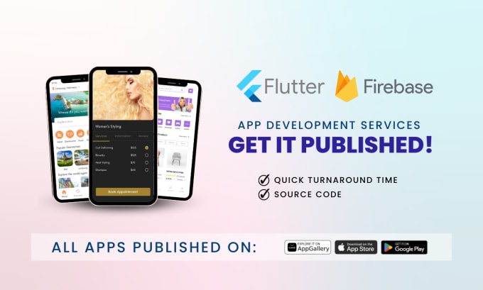Use flutterflow to develop an android and ios app by Lindijvr | Fiverr