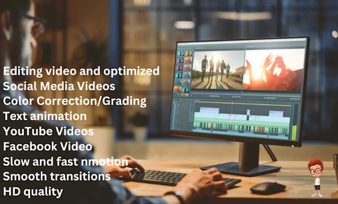 Do professional social media video editing and seo by Kabirahmedjr | Fiverr