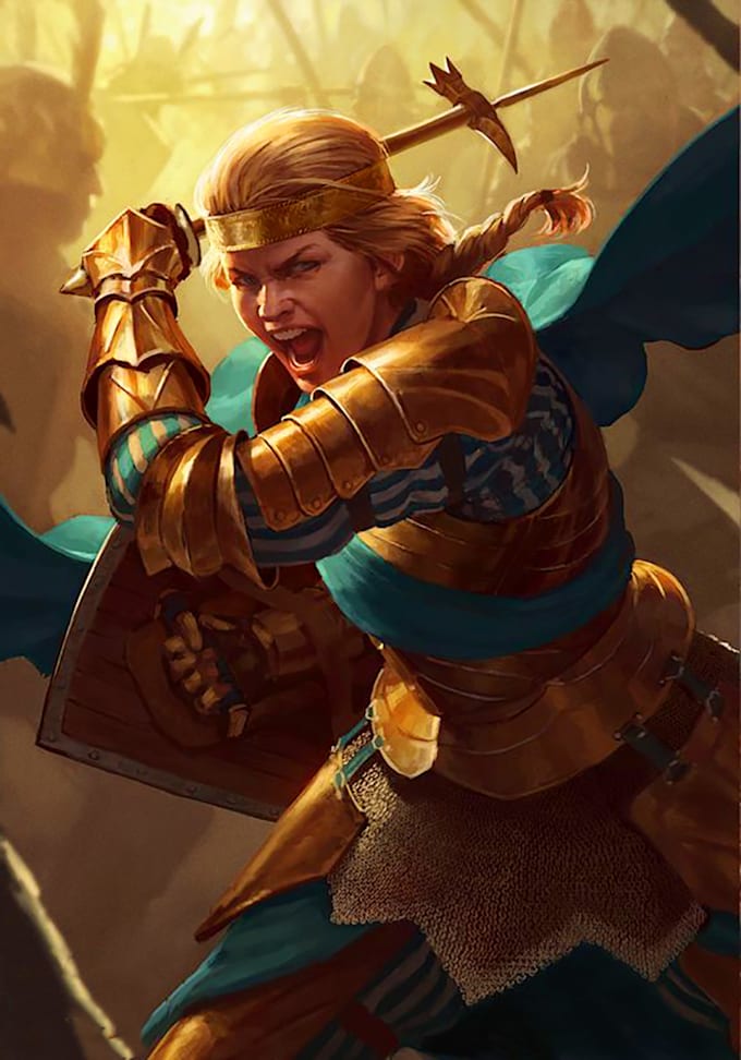 Make a dnd character art and dnd character art by Kristopherdorse | Fiverr