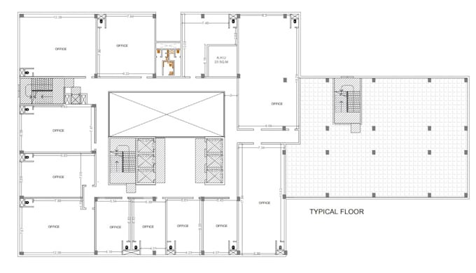 Convert your sketch into autocad plans, will provide you final autocad ...