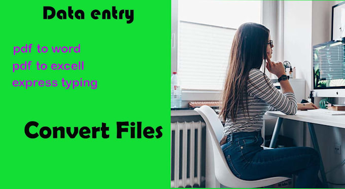 Convert pdf to word or pdf to excel and retyping by Dil0711 | Fiverr