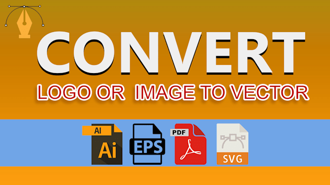Do redraw image or logo, vector tracing and convert in ai, eps, svg ...