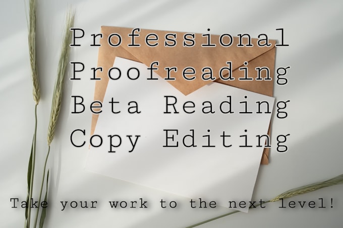 Be your creative proofreader by Hollyrebekah | Fiverr