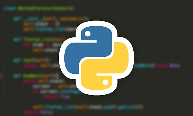 Code or debug a small python program by Notisfass | Fiverr