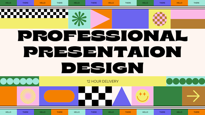 Create a professional powerpoint presentation or powerpoint template ...