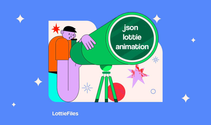 Create json lottie animation for your website and mobile app by Its ...