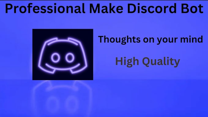 Make professional discord bot by Mehmetcnn | Fiverr