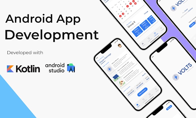 Develop and publish your native android application using kotlin by Hishdkw | Fiverr