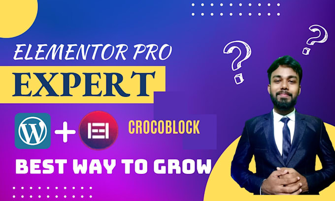 Design and develop a wordpress website using elementor pro and crocoblock by Dev_sikhan | Fiverr